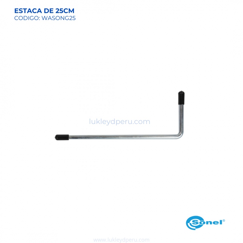 ESTACA DE 25CM P/TELUROMETRO (MRU-11,MRU-30,MRU-120,MRU-200) - SONEL ...