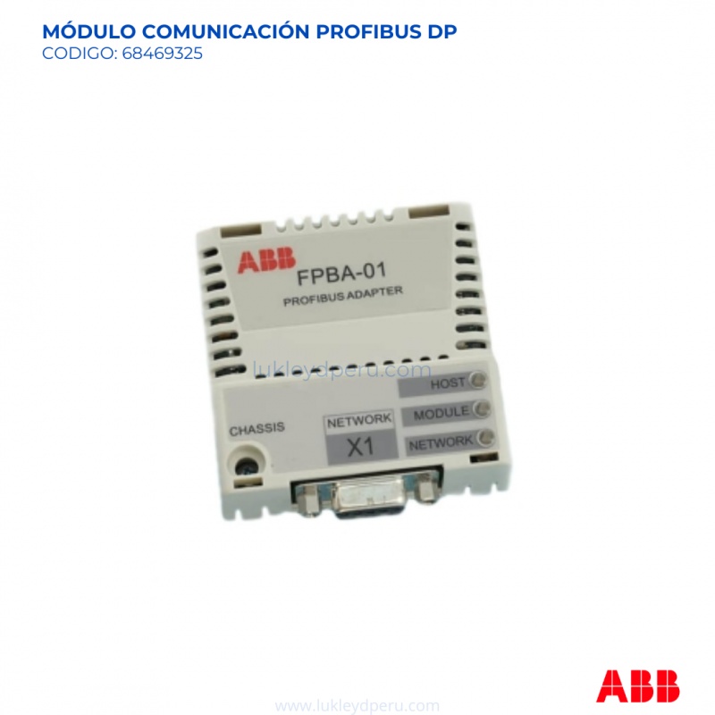 MÓDULO COMUNICACIÓN PROFIBUS DP P/VARIADORES: ACS355,ACS580,ACS880 ...